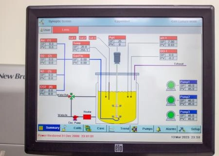 New Brunswick BioFlo 310 Benchtop Fermentor Bioreactor Model BF-310 ...