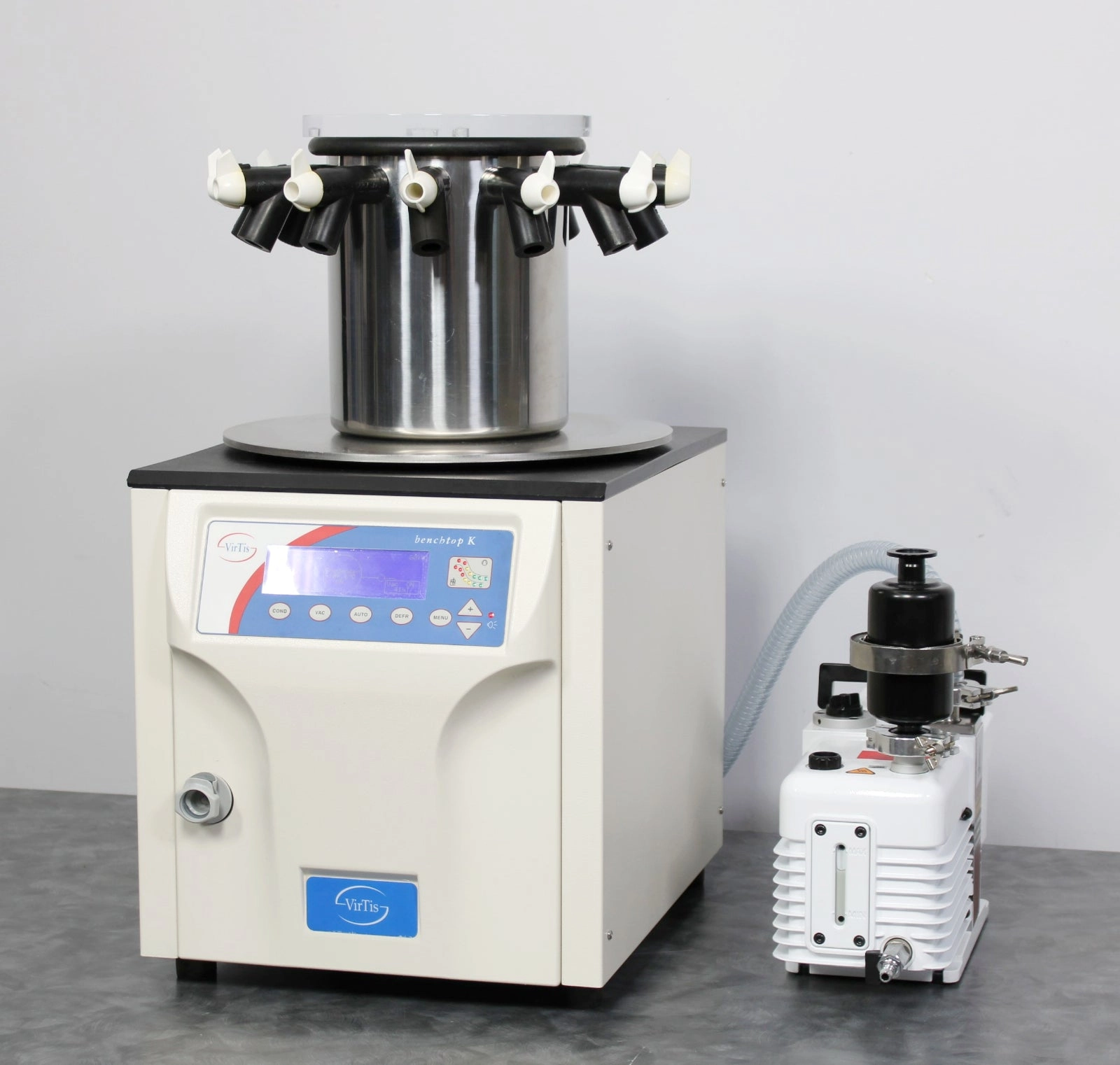 SP Scientific VirTis 4K 4KBTZL -105 Benchtop Freeze Dryer Lyophilizer ...