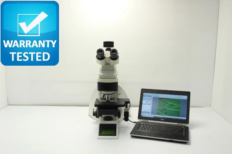 Leica DM4000 B Phase Contrast Motorized Microscope Pred DM4 | LabX.com
