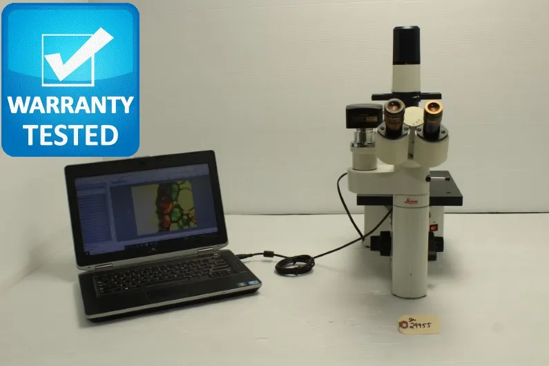 Leica DM IL Inverted Phase Contrast Microscope DMIL Pred DMIL LED ...