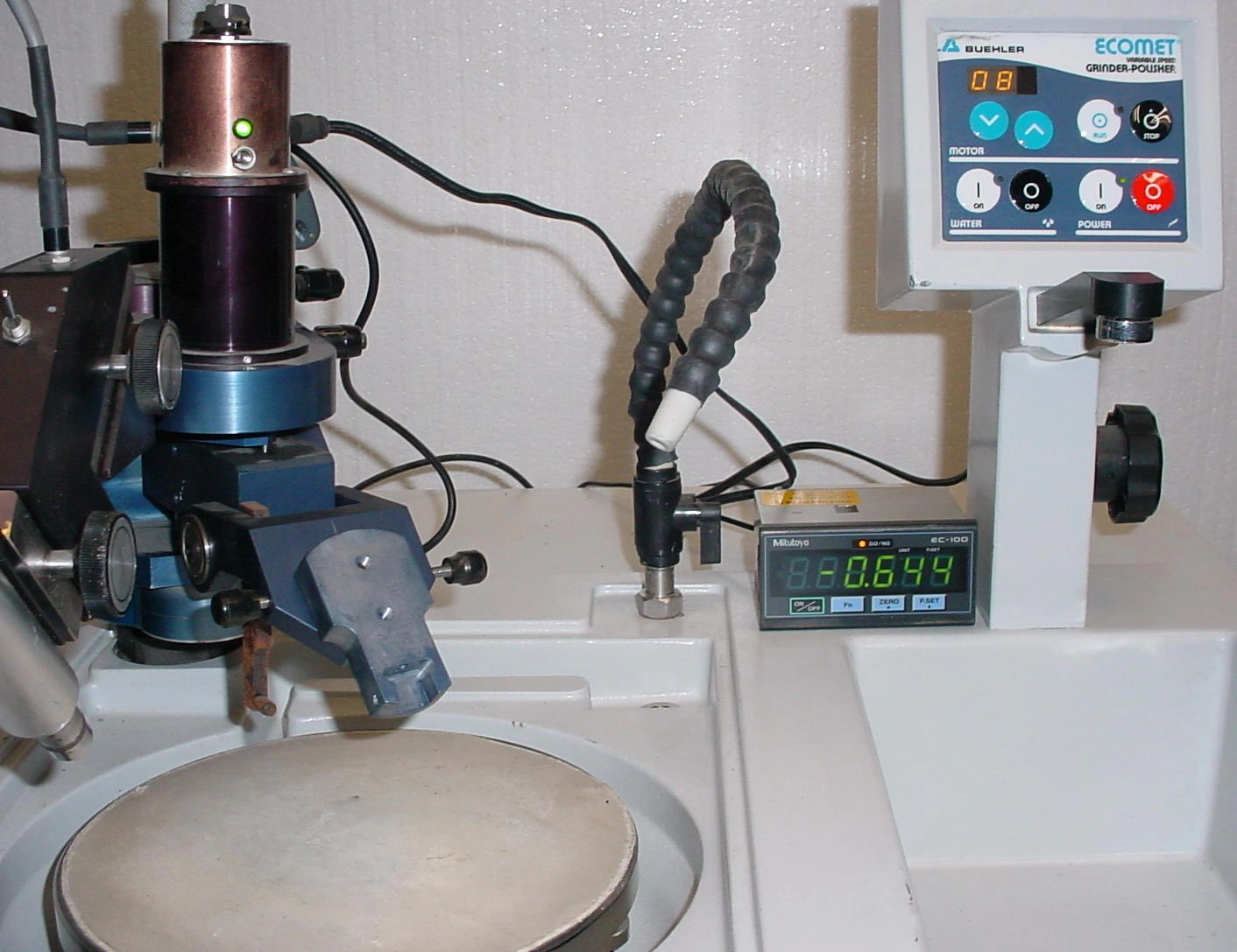 Buehler MPC 2000 low speed grinder polisher for Chips and IC's, model ...