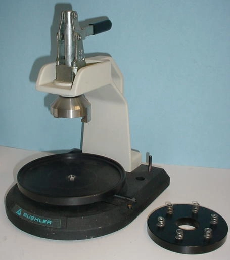 Buehler 60-2400 specimen loading fixture with 6 position spring disk ...