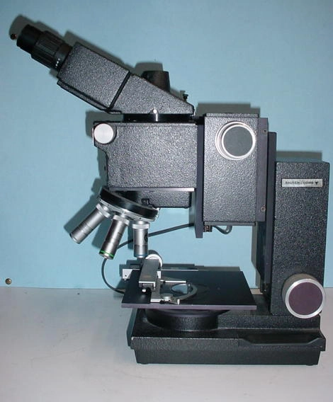 Bausch and Lomb MicroZoom II long working distance microscope mounted ...