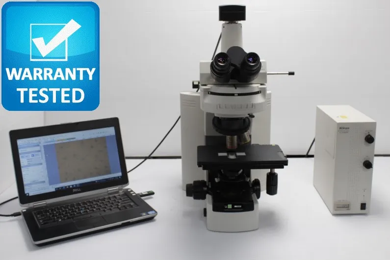 Nikon 80i Fluorescence Microscope Unit2 Pred Ni-U - AV | LabX.com