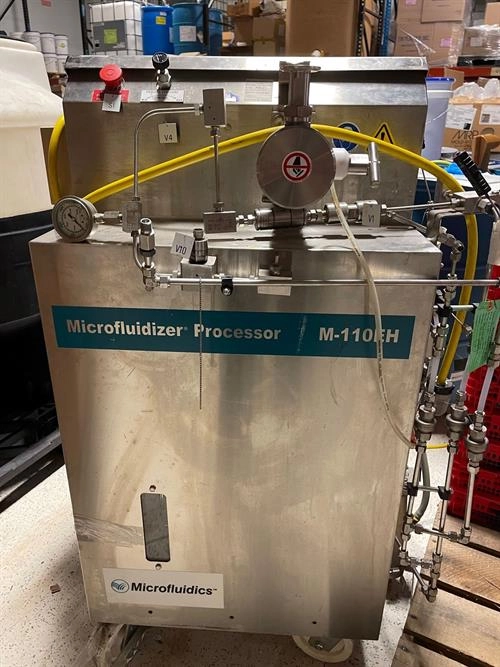 Microfluidics Model M110EH Microfluidizer High Shear Liquid Processor ...