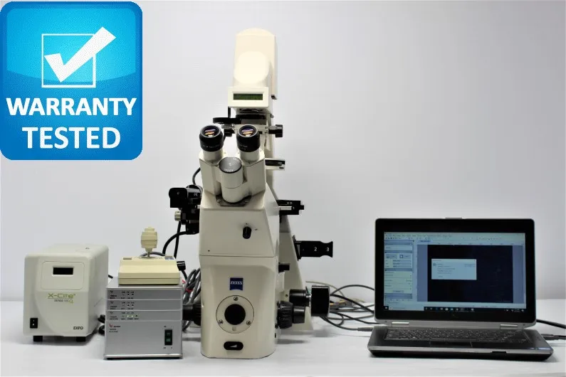 Zeiss Axiovert 200M Fluorescence Motorized DIC Microscope Pred AXIO ...