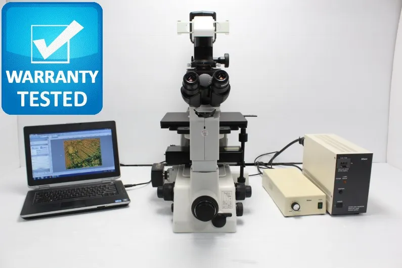 Nikon TE300 Inverted Fluorescence Microscope Unit2 Pred Ti - AV | LabX.com