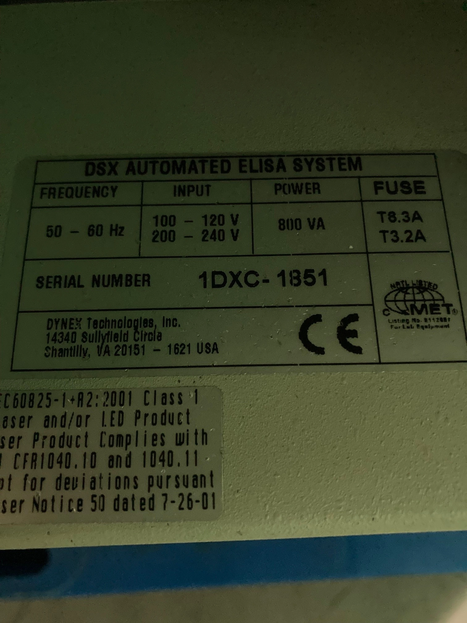 Dynex Technologies DSX Automated ELISA System Chemistry Analyzer | LabX.com