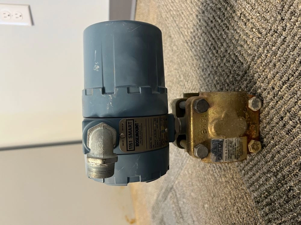 Rosemount 1151 Smart Pressure Transmitter w/ Digital Screen, model ...