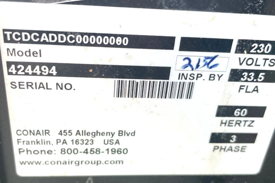 used Conair Thermolator Temperature Control Unit Model TW-V | LabX.com