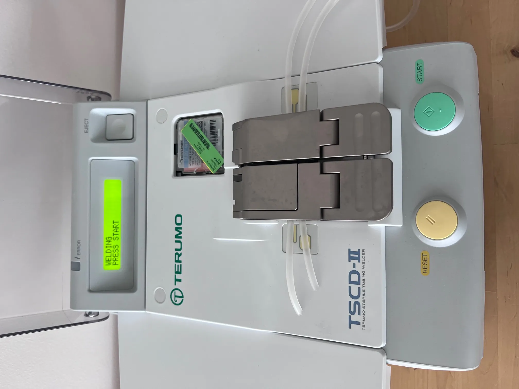 2013 Terumo TSCD-II Sterile Tubing Welder Tested ONLY 6431 Welds w ...