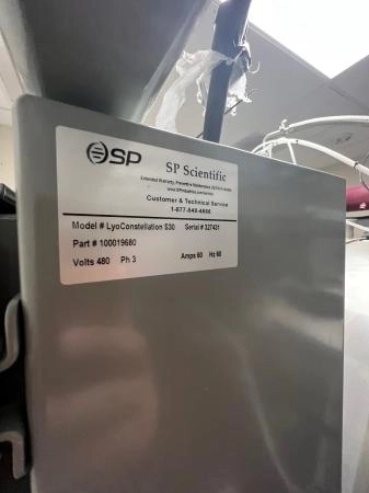 SP Scientific Lyophilizer - Lyo Constellation S30, installed but unused ...