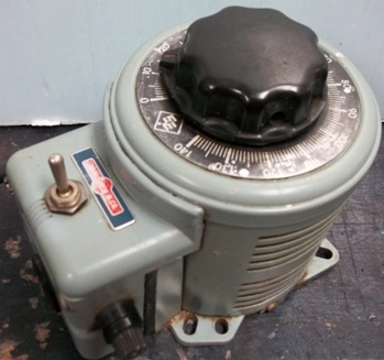 POWERSTAT WH GURTIN & CO, POWERSTAT VARIABLE POWER TRANSFORMER, TYPE ...