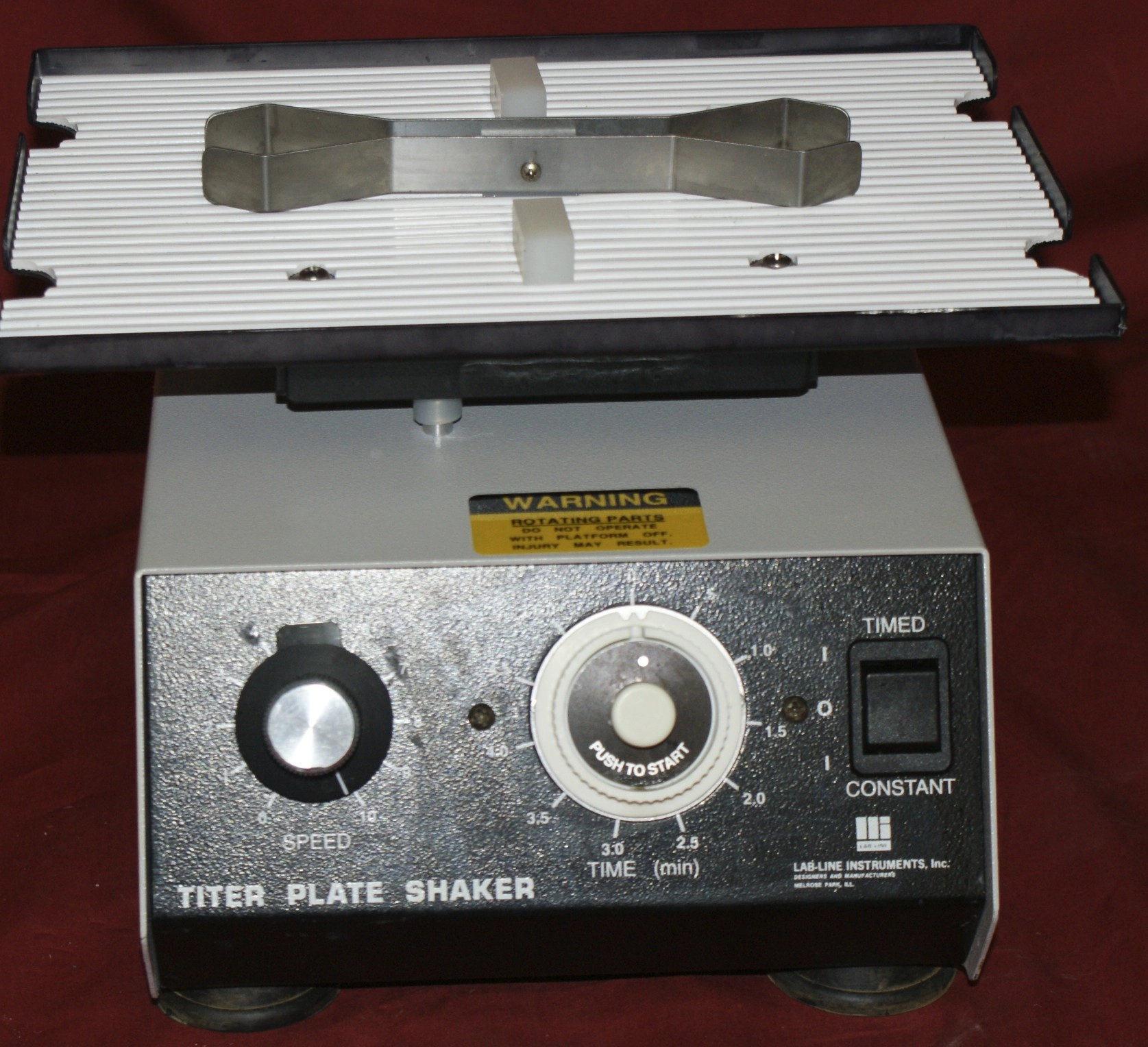 Lab-Line 4625 Labline 4625 Titer Plate Shaker with Platform tested ...