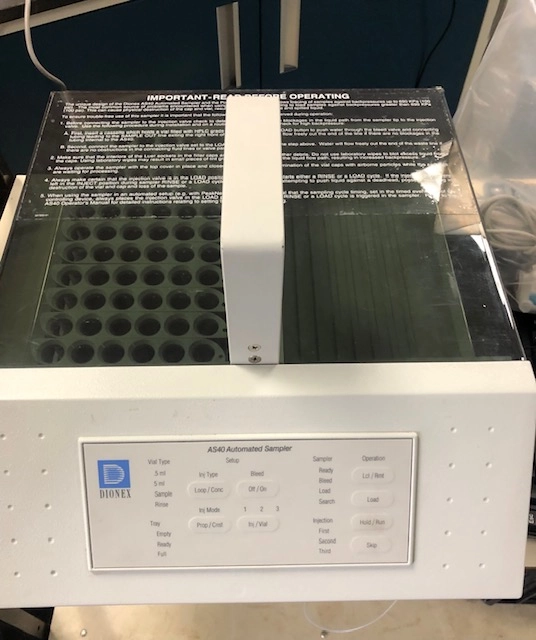 DIONEX AS40 AUTOSAMPLER Dionex AS-40 Autosampler used | LabX.com