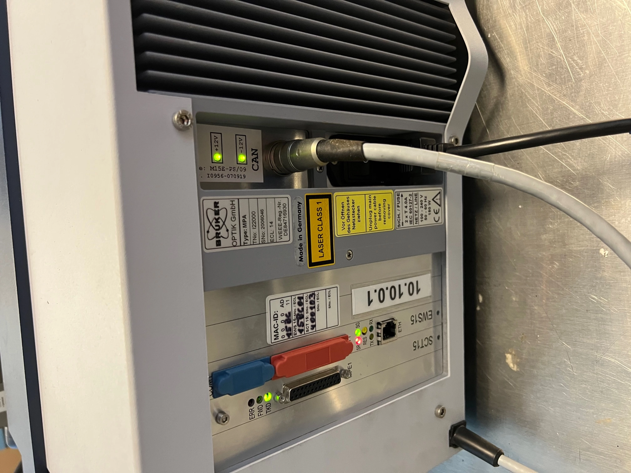 BRUKER MPA Multi Purpose FT-NIR Analyzer BRUKER FT-NIR used | LabX.com