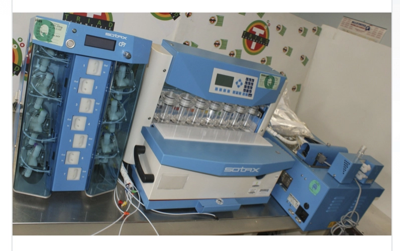 Sotax CE 7Smart USP 4 " Flo-Through Dissolution System" used Sotax ...