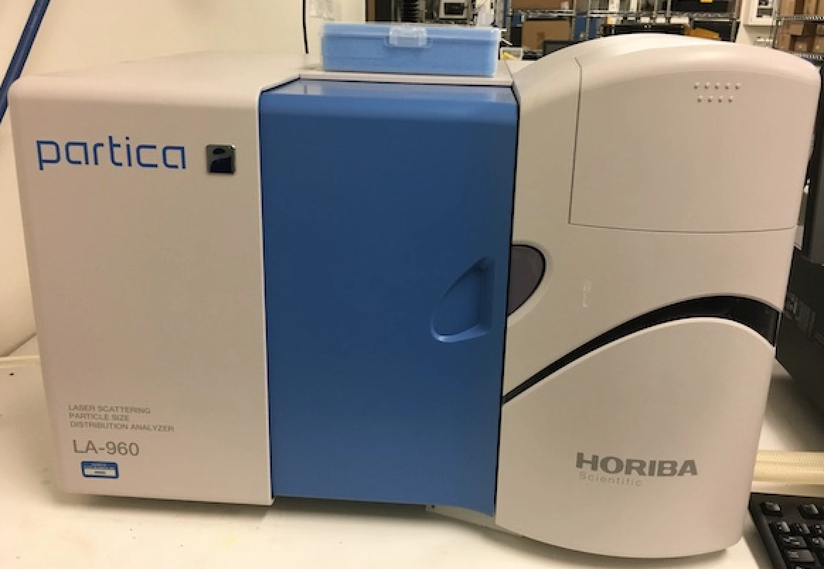 HORIBA PARTICA LA960 HORIBA LA960 Laser Scattering Particle Size | LabX.com