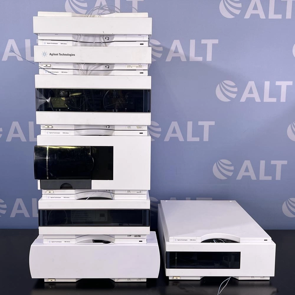 Agilent 1260 Infinity HPLC System With G1379 Degasser, G1312 Bin Pump ...