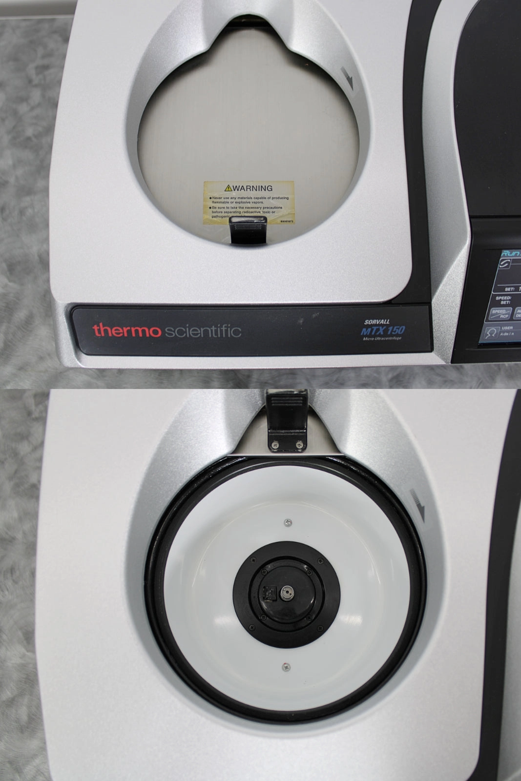 Thermo Scientific Sorvall MTX150 Benchtop Micro-Ultracentrifuge 46960 ...