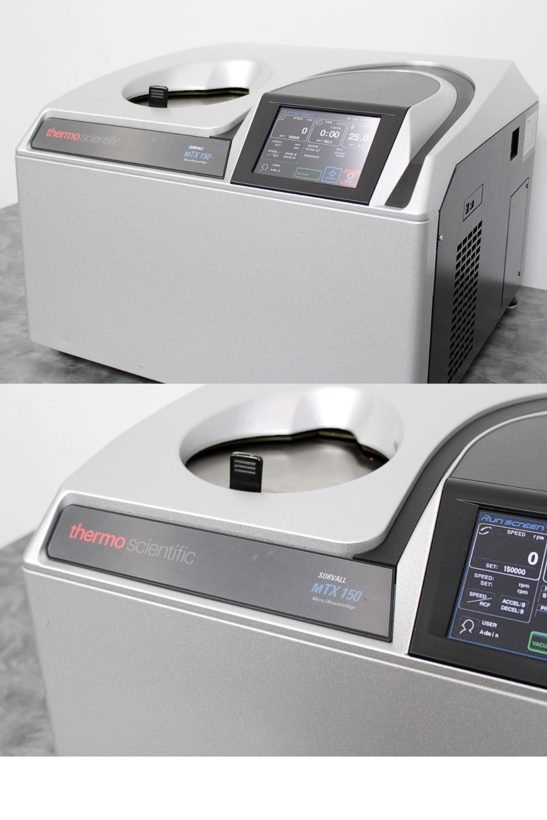 Thermo Scientific Sorvall MTX150 Benchtop Micro-Ultracentrifuge 46960 ...