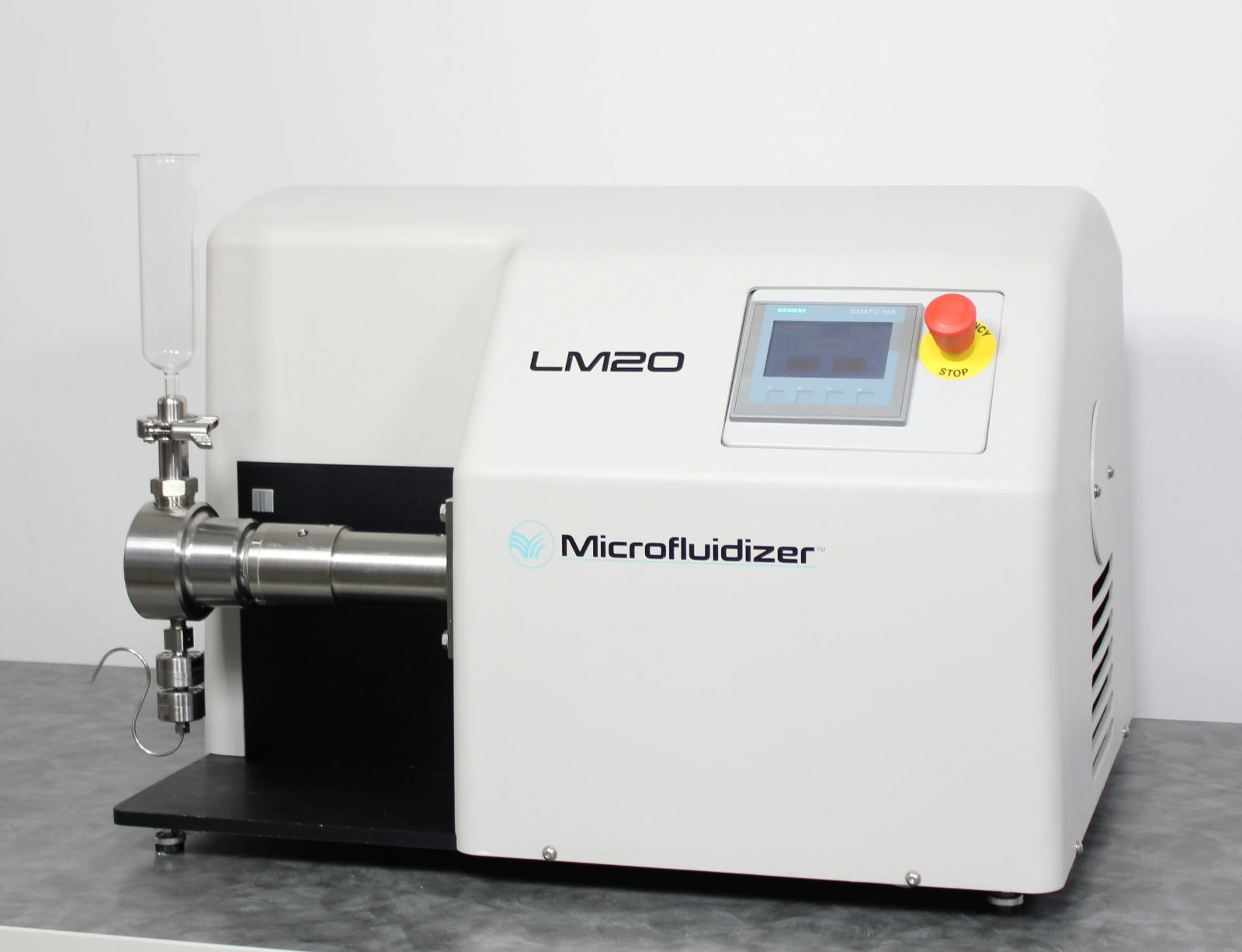Microfluidics LM20 High Shear Fluid Microfluidizer & 120-day Warranty ...