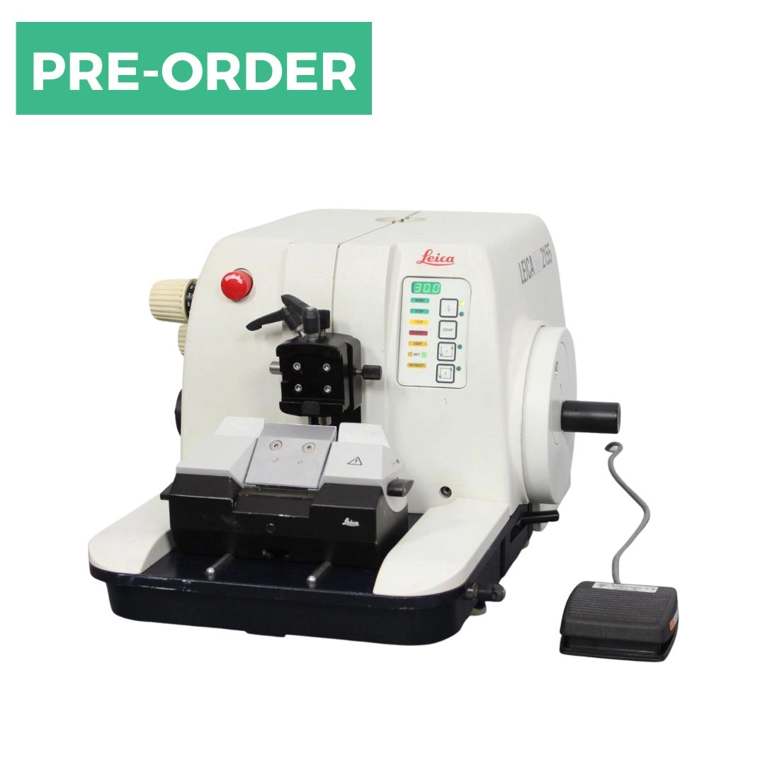 Leica RM2155 Rotary Microtome with Blade Holder and Footswitch | LabX.com