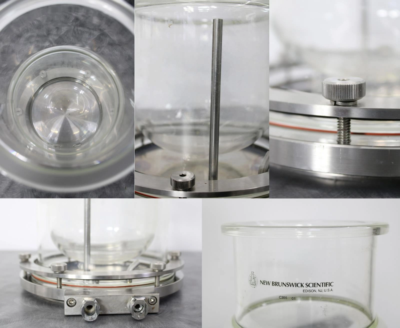 New Brunswick BioFlo CelliGen Bioreactor Fermenter 3L Glass Vessel ...