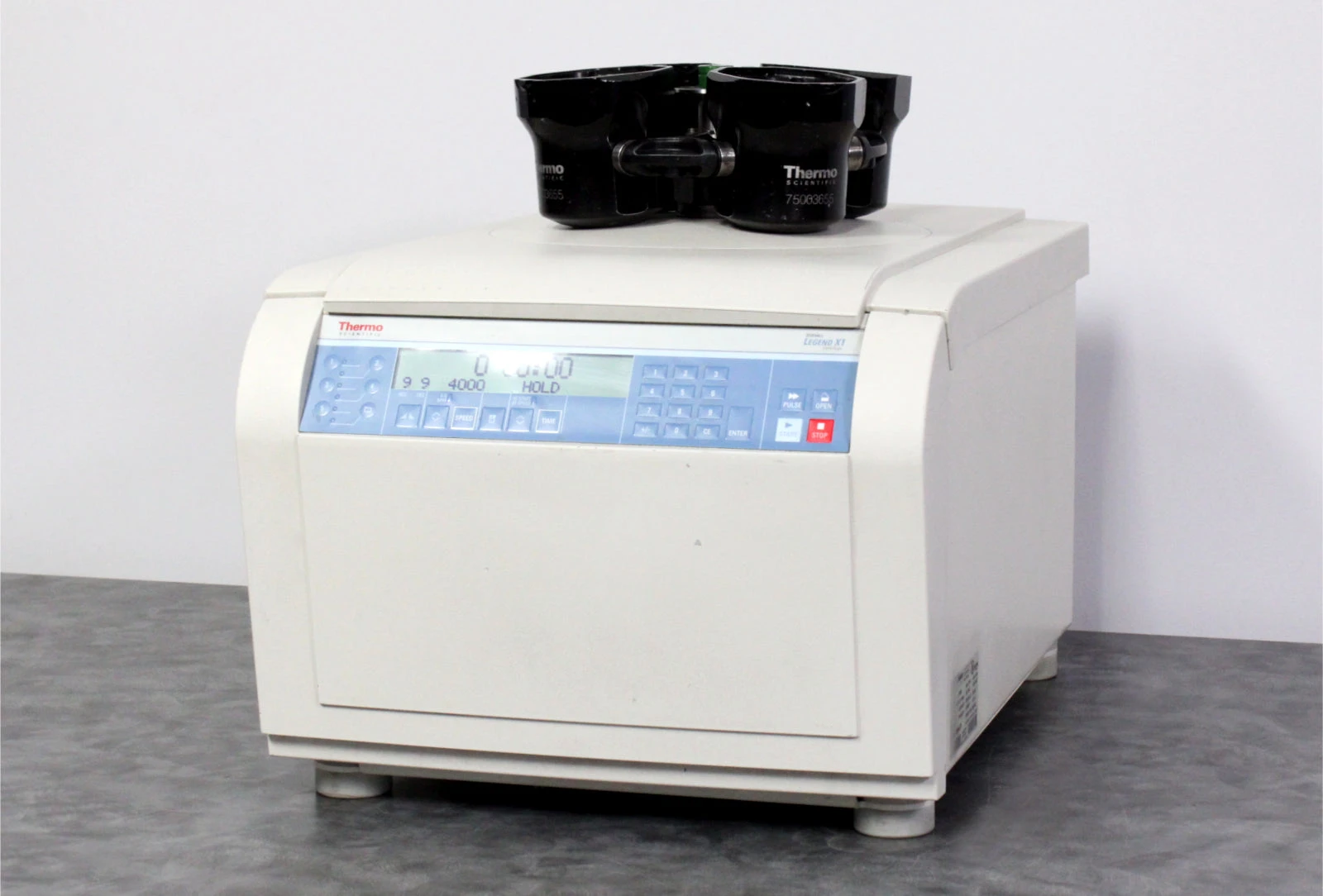 Thermo Sorvall Legend X1 Benchtop Centrifuge 75004221 and TX-400 Rotor ...