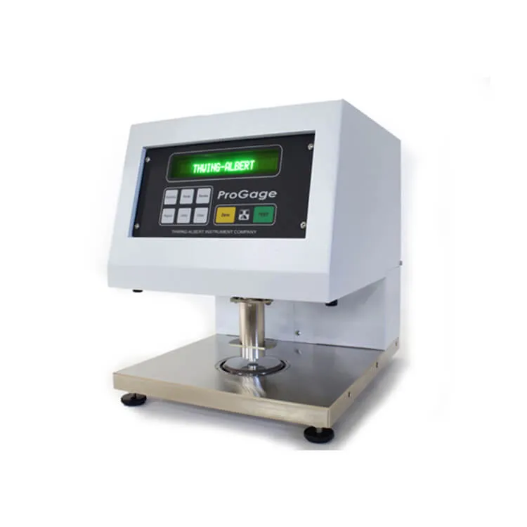 Thickness Gauge Table Top Micrometer 40 mil Capacity and Sample Feeder ...