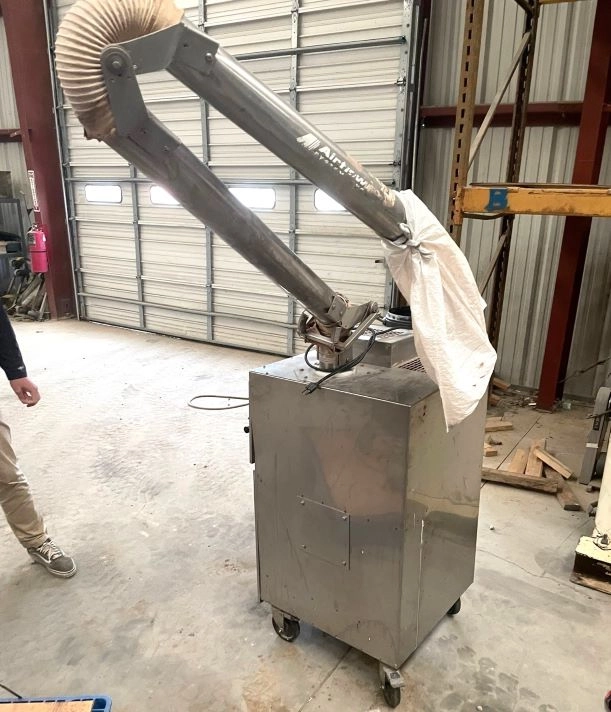 Air Flow Systems Inc. Model 4ES8 Portable Dust Collector/Fume Extractor ...