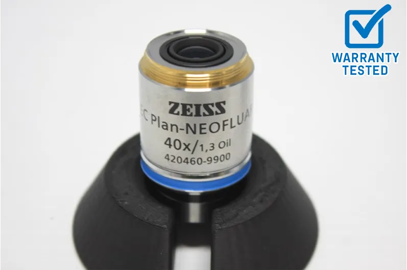 Zeiss Plan-Apochromat 63x/1.40 Oil Microscope Objective 44 07 60 Unit 5 ...