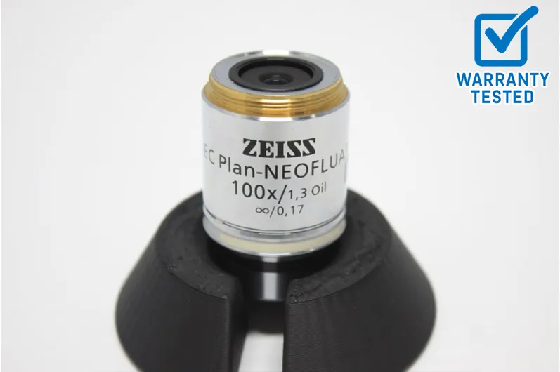 Zeiss EC Plan-NEOFLUAR 100x/1.3 Oil Microscope Objective Unit 3 420490 ...