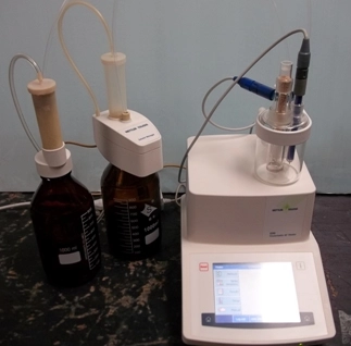 METTLER TOLEDO C20 COULOMETRIC KARL FISHER WATER CONTENT COMPACT ...