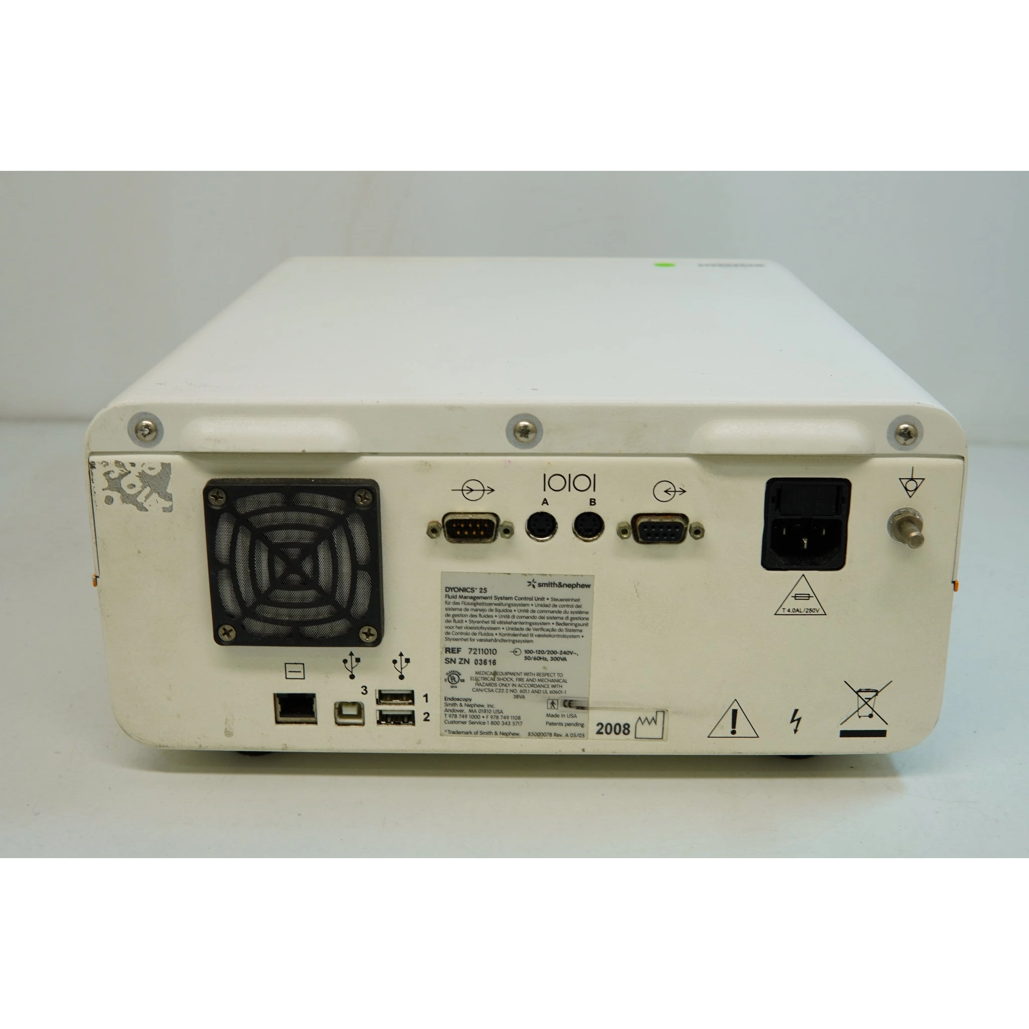 SMITH AND NEPHEW DYONICS 25 FLUID MANAGEMENT SYSTEM CONTROL UNIT | LabX.com