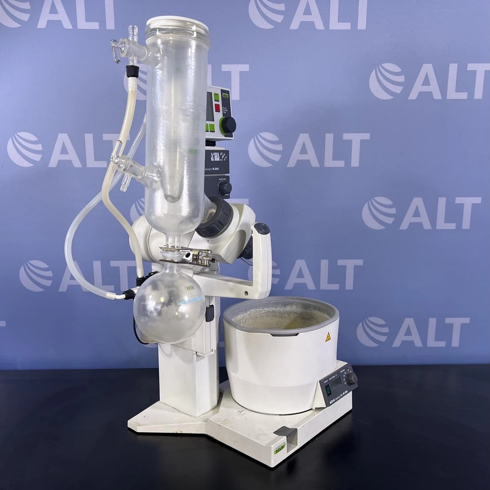 Buchi R-200 Rotavapor with V-850 Vacuum Controller and B-490 Heating ...