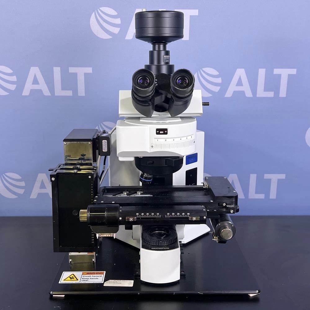 Olympus BX61 Microscope With BX-UCB Joystick Controller, X-Cite Series ...