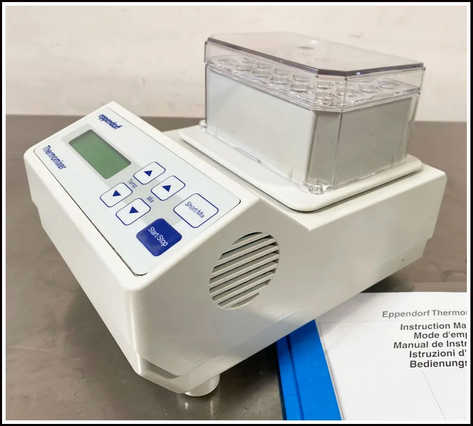 Eppendorf Thermomixer 2ml Thermal Heating Heat Block w WARRANTY | LabX.com