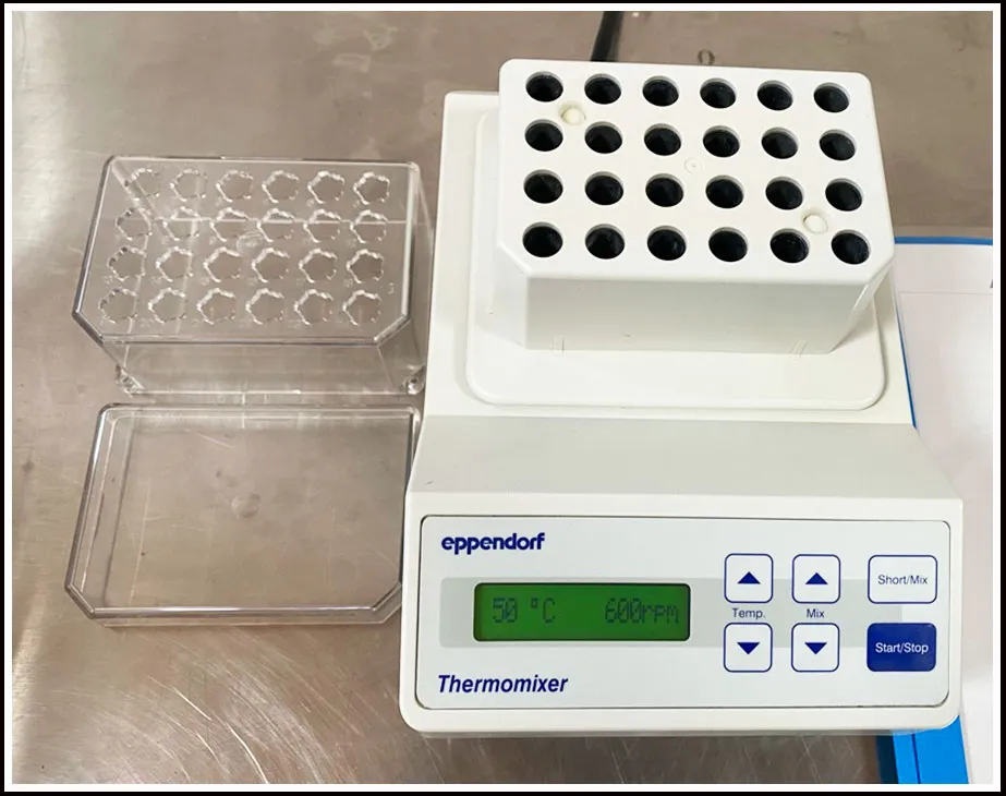 Eppendorf Thermomixer 2ml Thermal Heating Heat Block w WARRANTY | LabX.com
