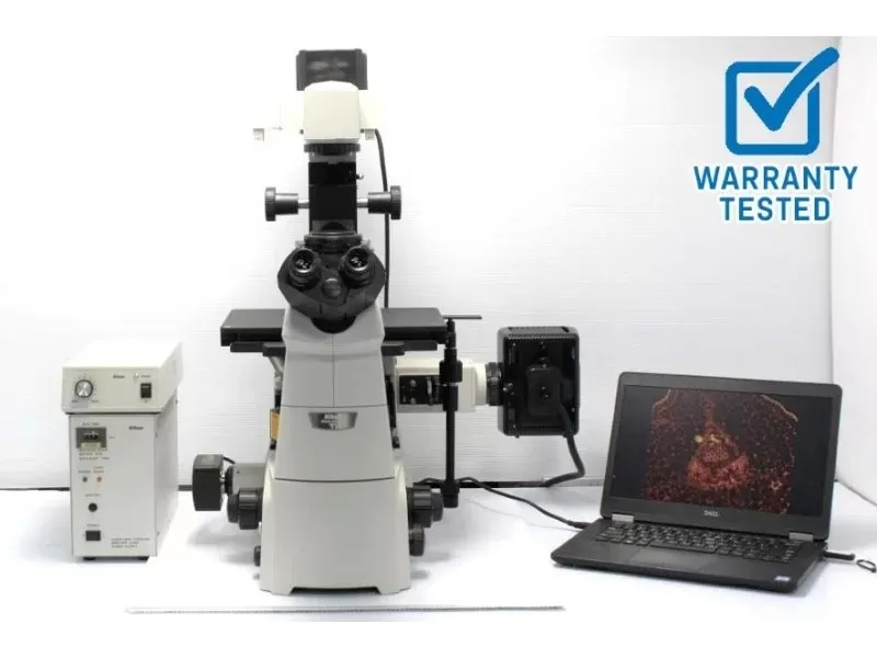 Nikon Electrophysiology Rig Ti-S DIC Fluorescence Microscope HEKA Patch ...