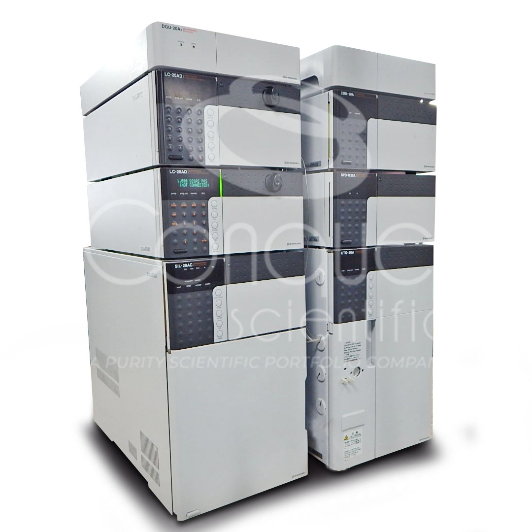 Shimadzu Prominence Hplc System With Pda Detector