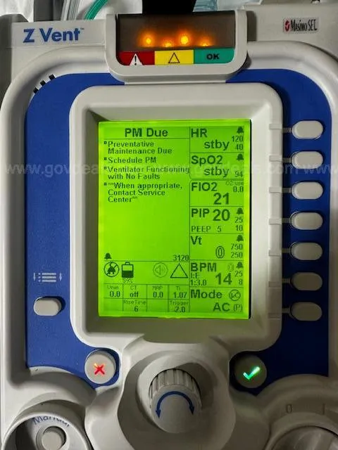 2020 Zoll ZVent Ventilators and Supplies | LabX.com