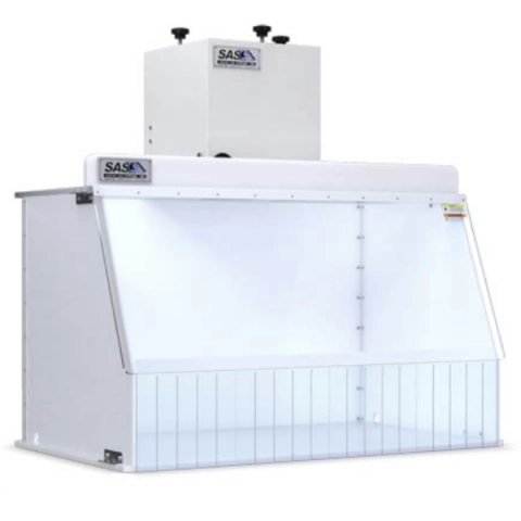 SAS 40" Wide Ductless Fume Basic Hood SS-340-DCH | LabX.com