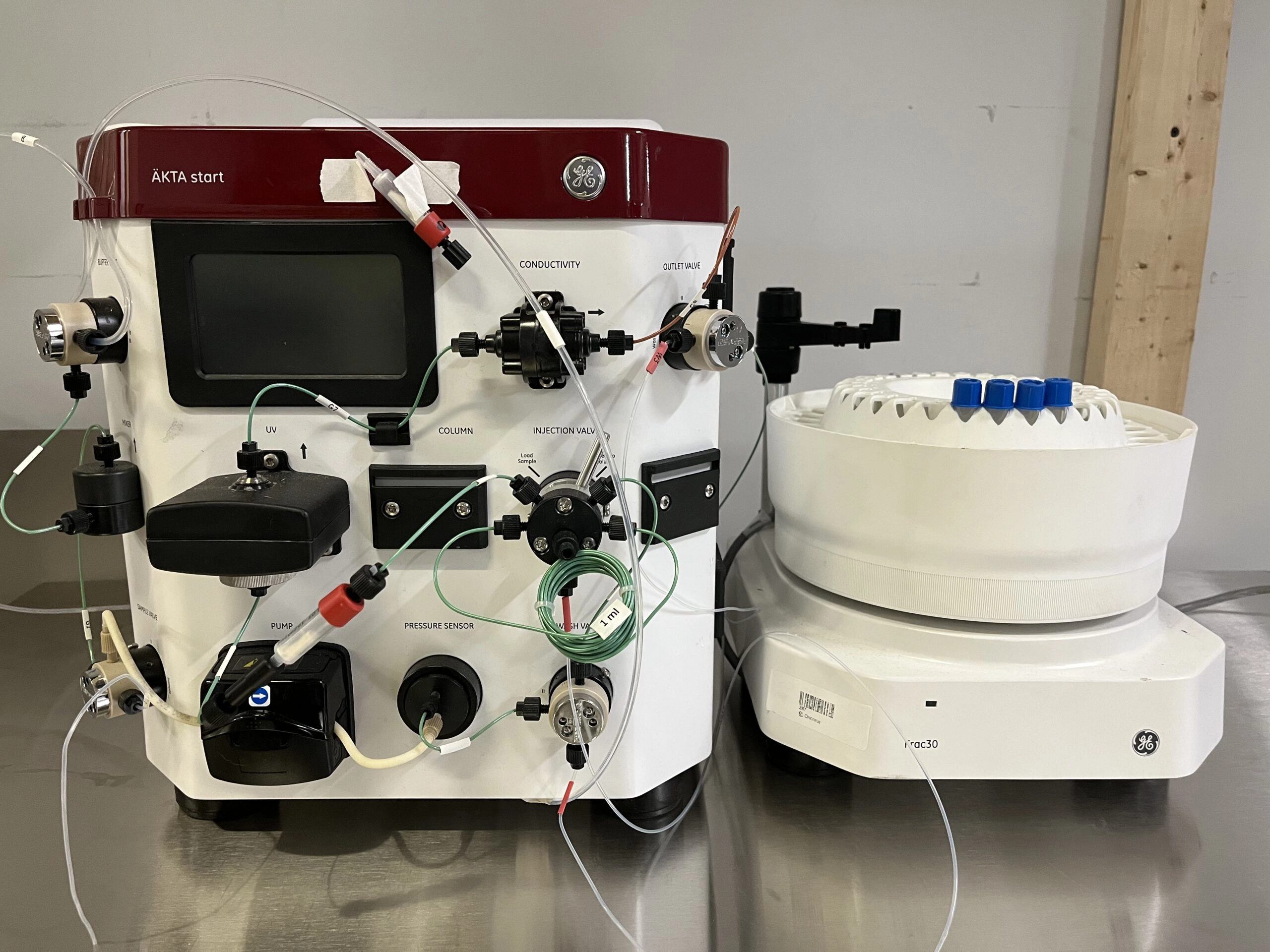 GE Healthcare AKTA Start with Frac30 Protein Purification System | LabX.com
