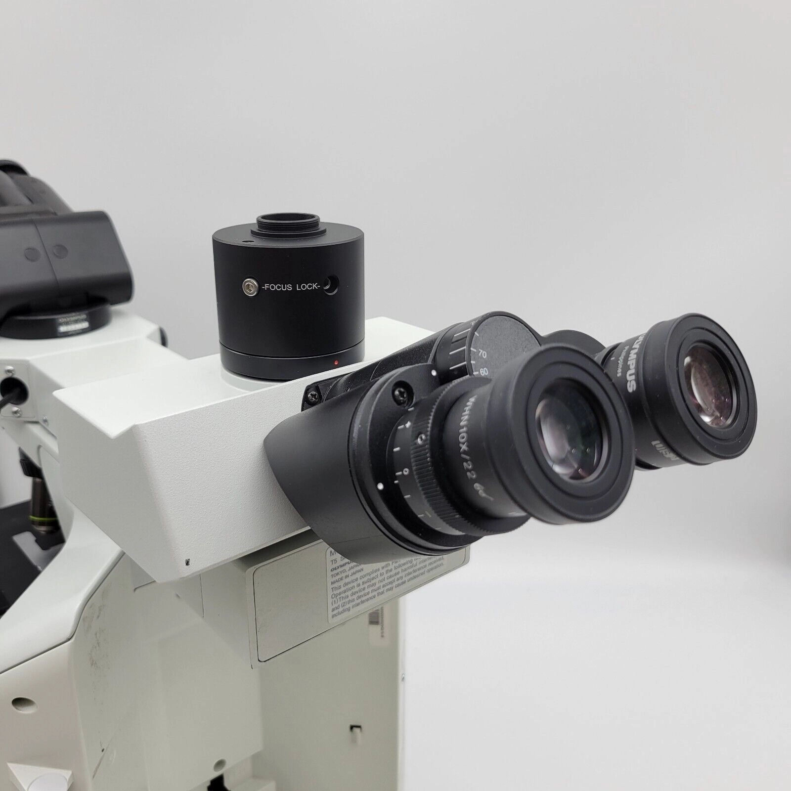 Olympus Microscope BX43 w/ Fluorites, Trinocular Head, & Dual Bridge ...