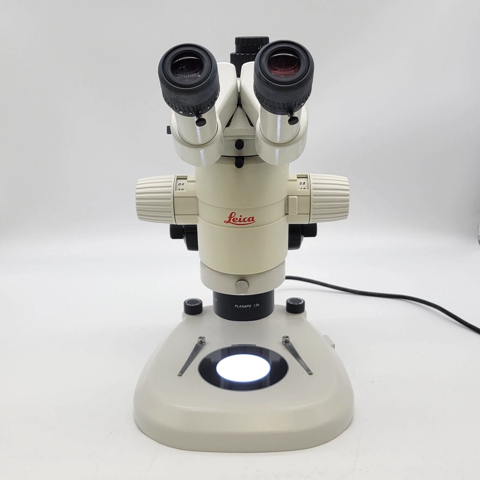 Leica Stereo Microscope MZ12 with Transmitted & Reflected Light Stand ...
