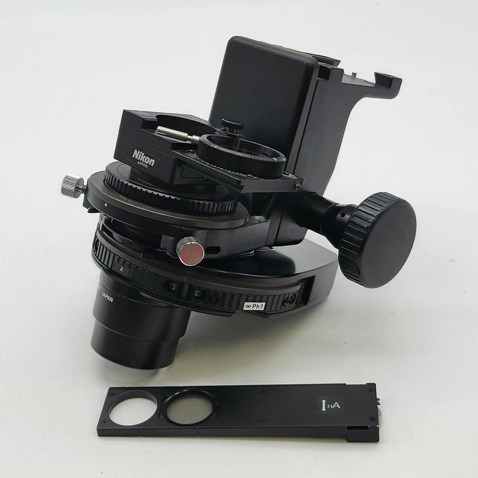 Nikon Microscope DIC Condenser with Prisms, Phase Rings, Analyzer and ...