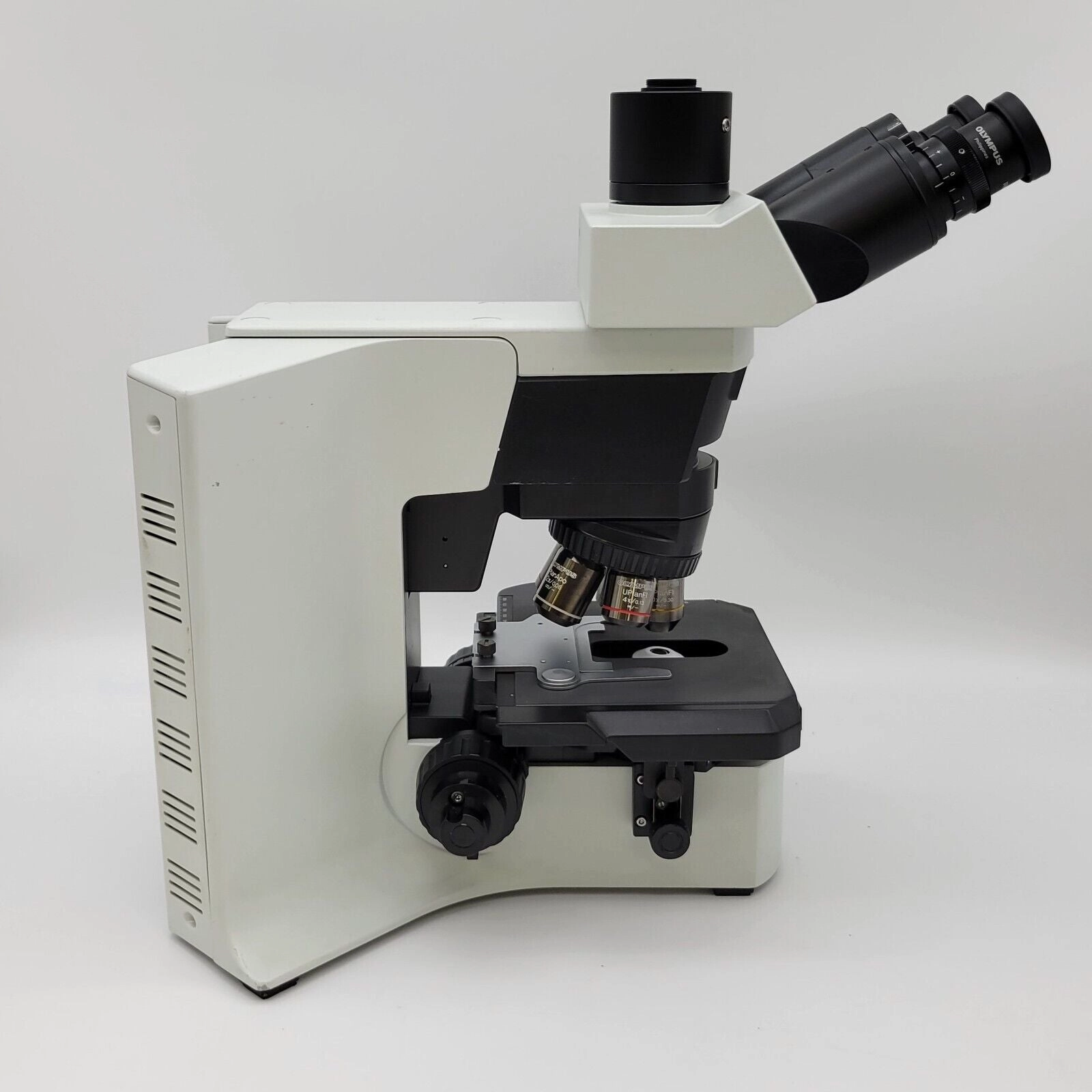 Olympus Microscope BX45 Pathology / Mohs with Fluorites and Trinocular ...