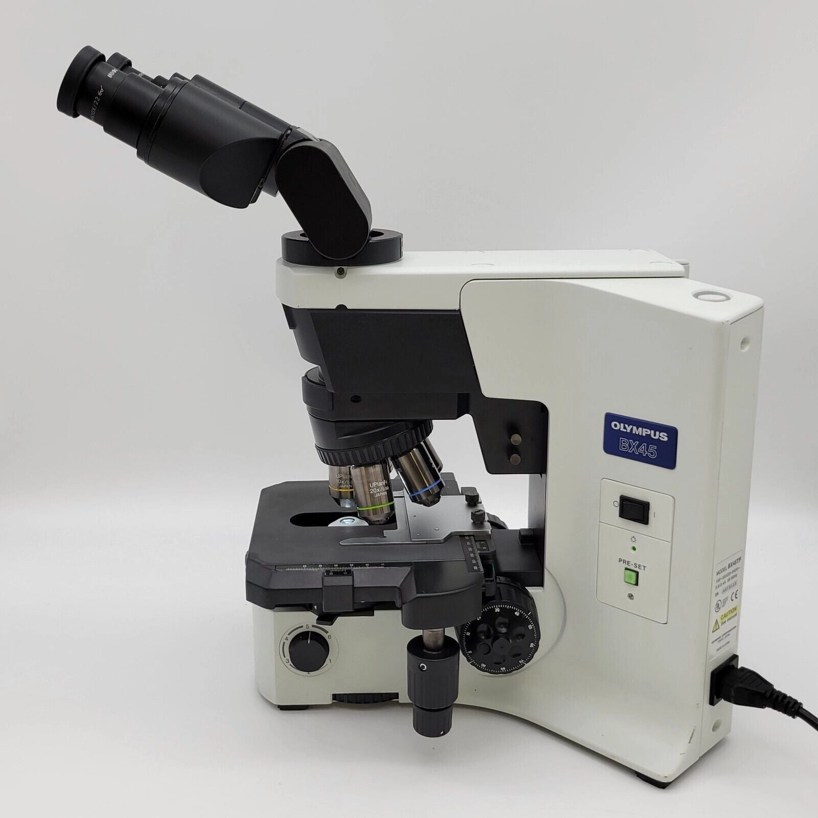 Olympus Microscope BX45 Pathology / Mohs with Fluorites & Tilting ...