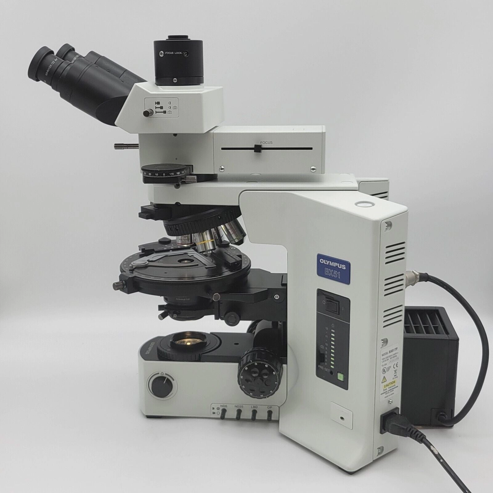 Olympus Microscope BX51 Pol Polarizing with Bertrand Lens | LabX.com